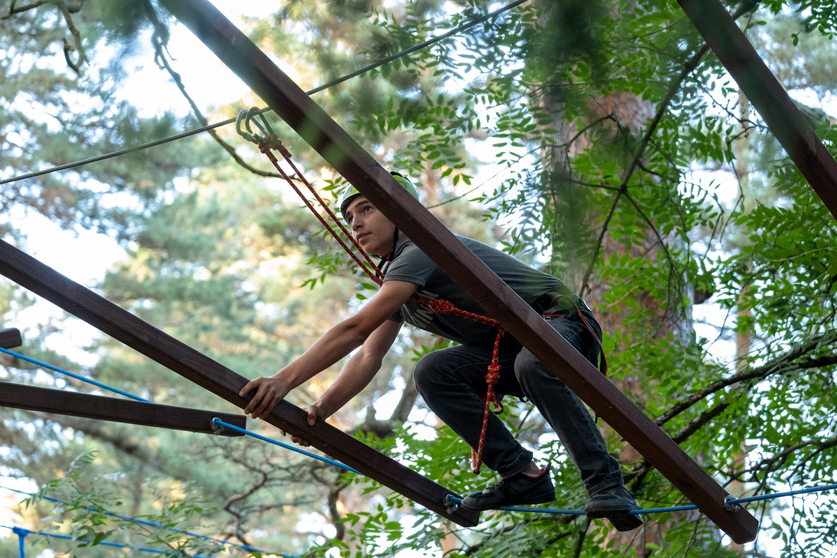 My village: Adventure Rope Park Breathes New Life into Tetritskaro - EU ...