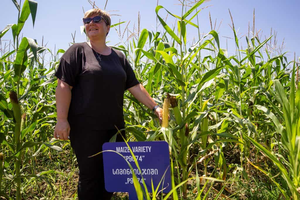 Georgian female farmer introduces modern agricultural approaches and ...