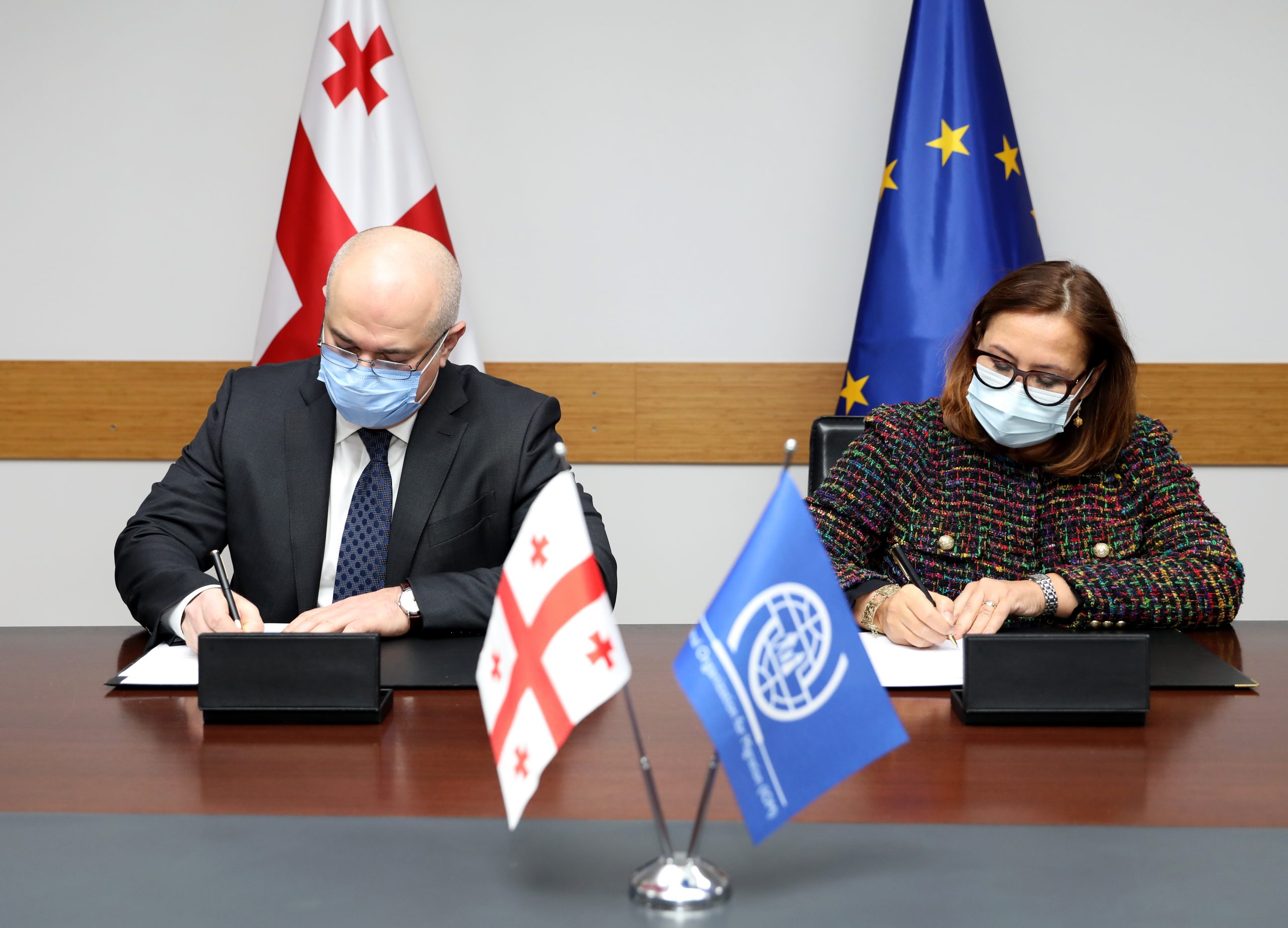 EU AND INTERNATIONAL ORGANIZATION FOR MIGRATION (IOM) PROVIDED THE ...